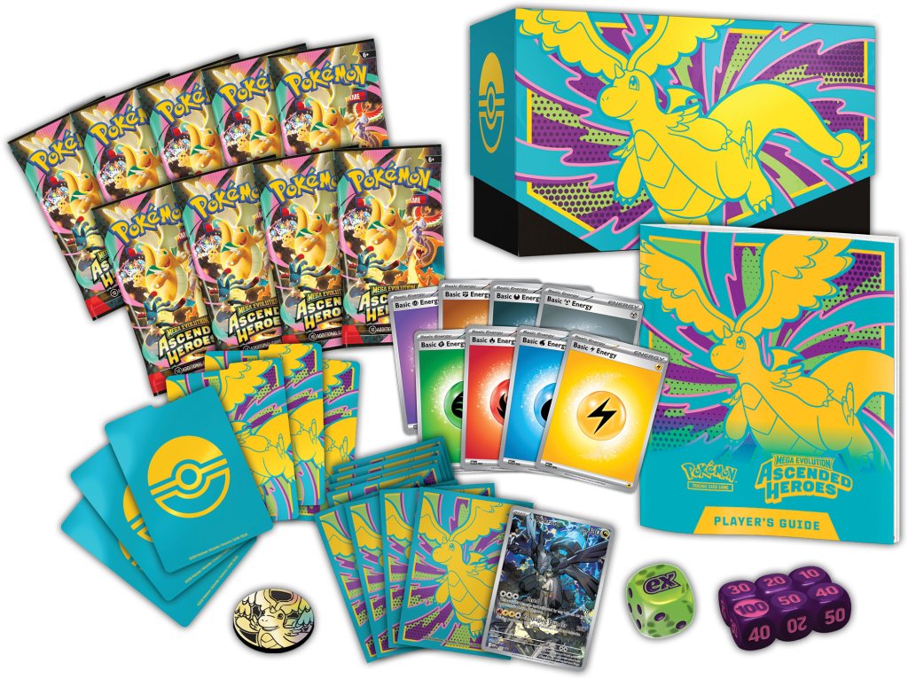 Pokémon TCG: Mega Evolution Ascended Heroes (PRE ORDER)!! – AJ COLLECTABLES